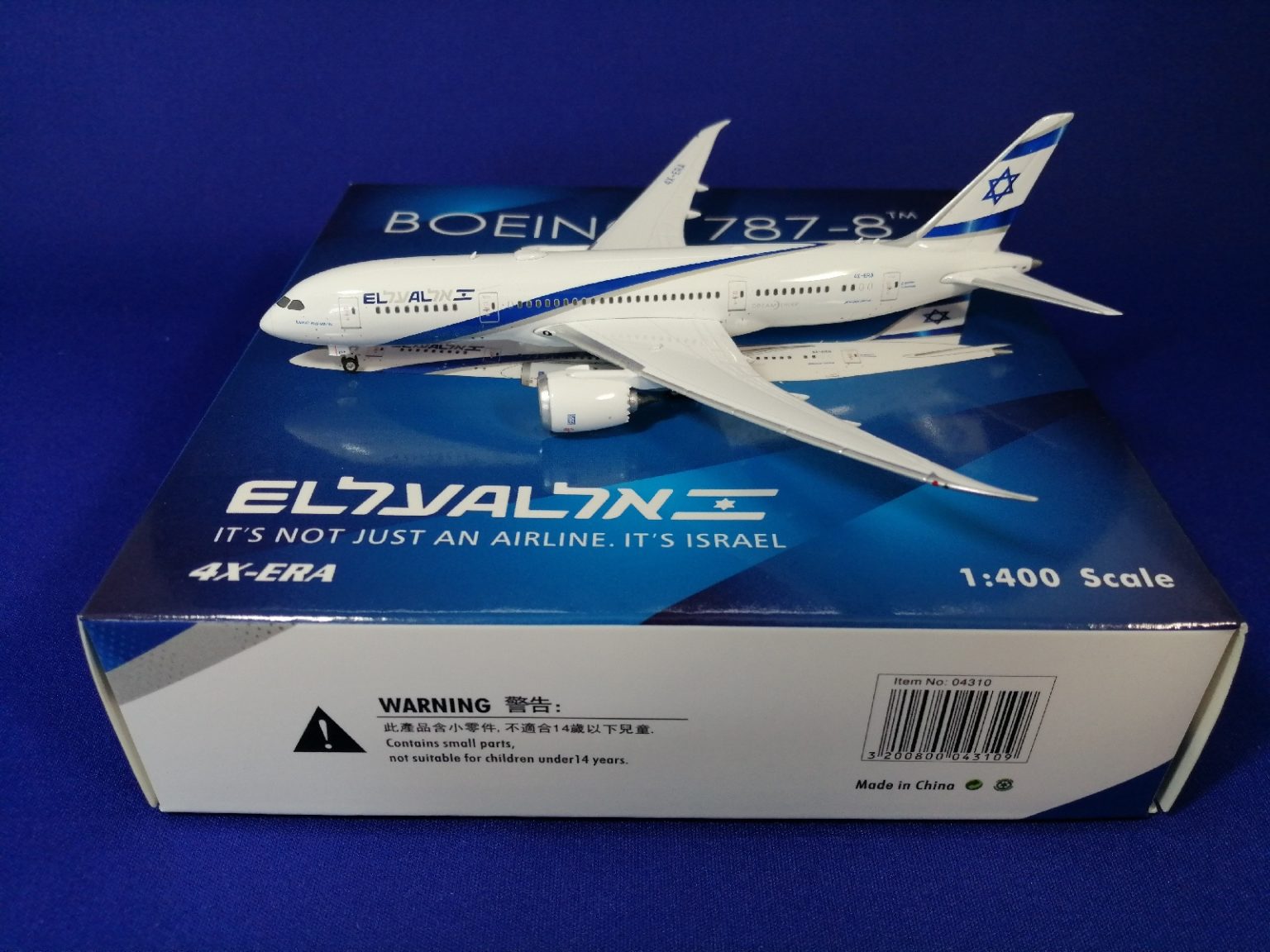 04310 Phoenix ELAL / エル・アル航空 イスラエル B787-8 4X-ERA 1:400 お取り寄せ – 航空機モデル専門 ...