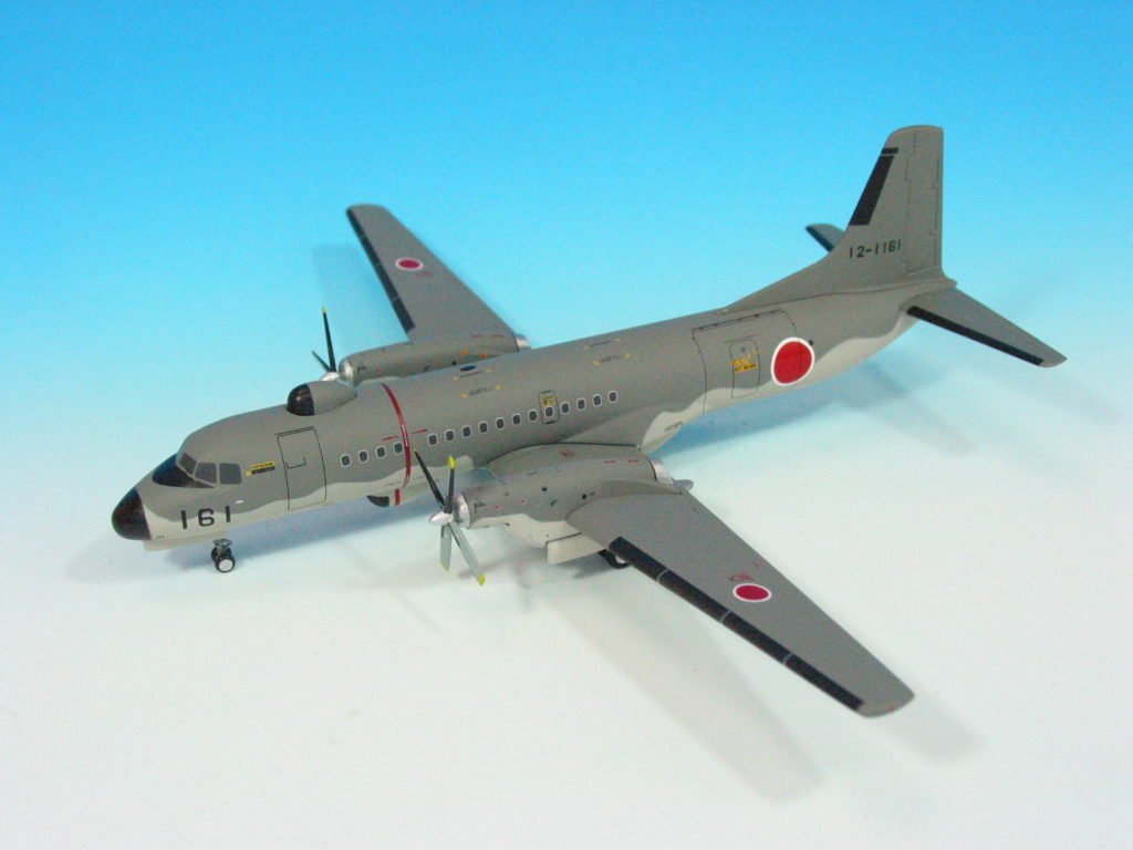 YS21151 全日空商事特注品 航空自衛隊 YS-11E 入間基地 総飛 電子測定隊 迷彩 12-1161 1:200 メーカー完売 ...