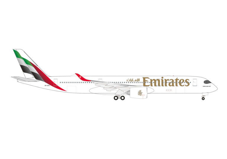 538206 Herpa Emirates / エミレーツ航空 A350-900 A6-EXA 1:500 メーカー完売 – 航空機モデル専門 ...